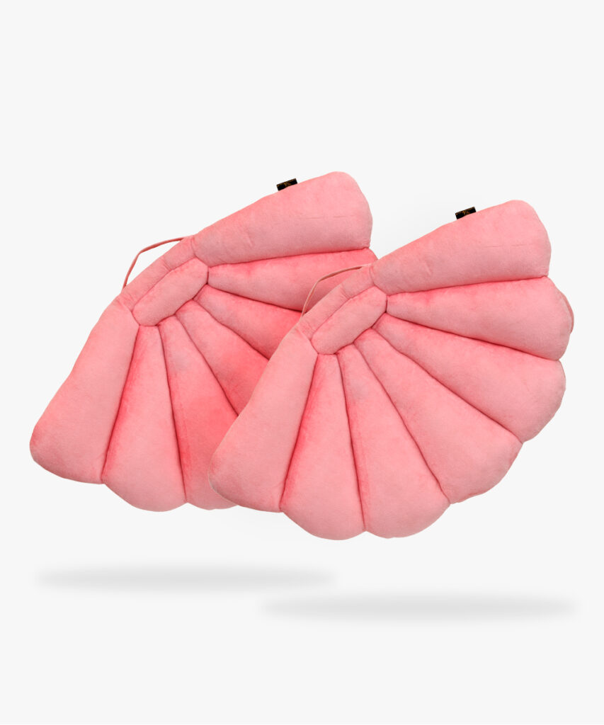 Shell cushion 2-pack Eucalyptus - Garden Glory Australia