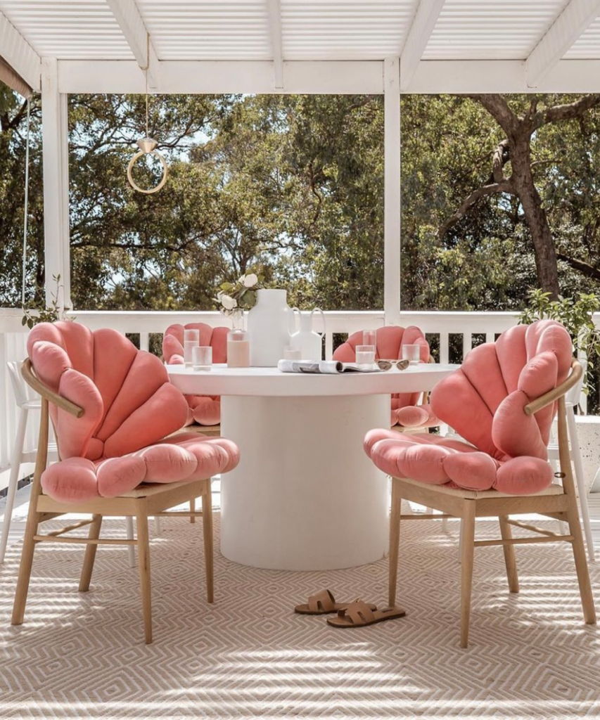 Eucalyptus Shell Cushion - Garden Glory Australia