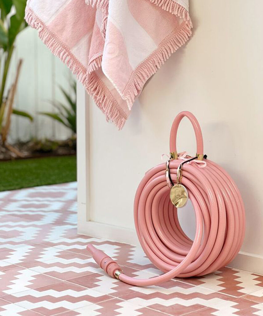 Rusty Rose Garden Hose - Luxury garden appliances - Romantic and chic