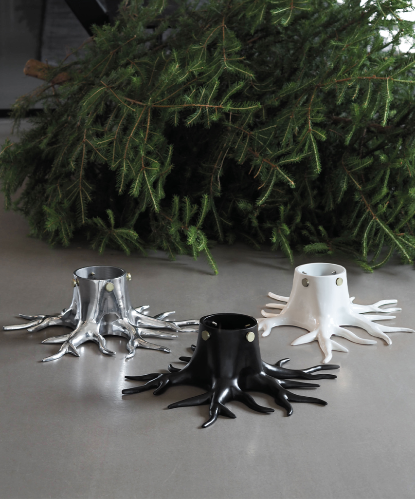 Christmas Tree Stand "The Root" - Créme White - Garden Glory USA