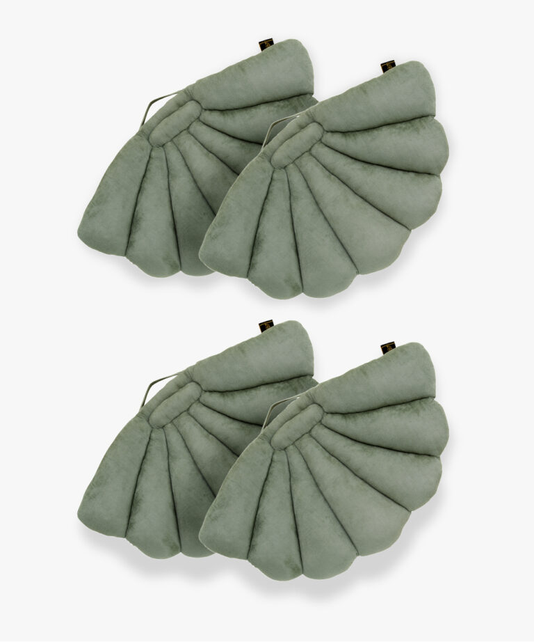 Shell Cushion Eucalyptus 4-pack - Garden Glory USA