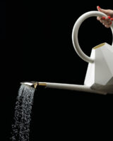 Crystal watering can + sprinkler head - Garden Glory USA