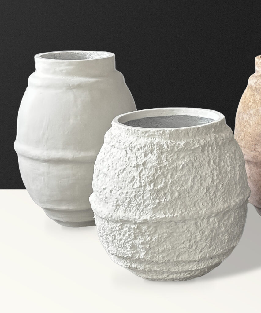 Urban silhouette pot white - Garden Glory USA