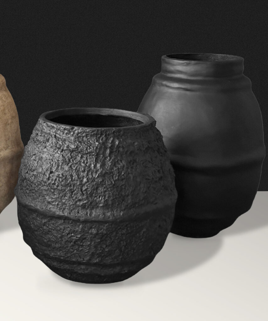 Urban silhouette pot black - Garden Glory USA