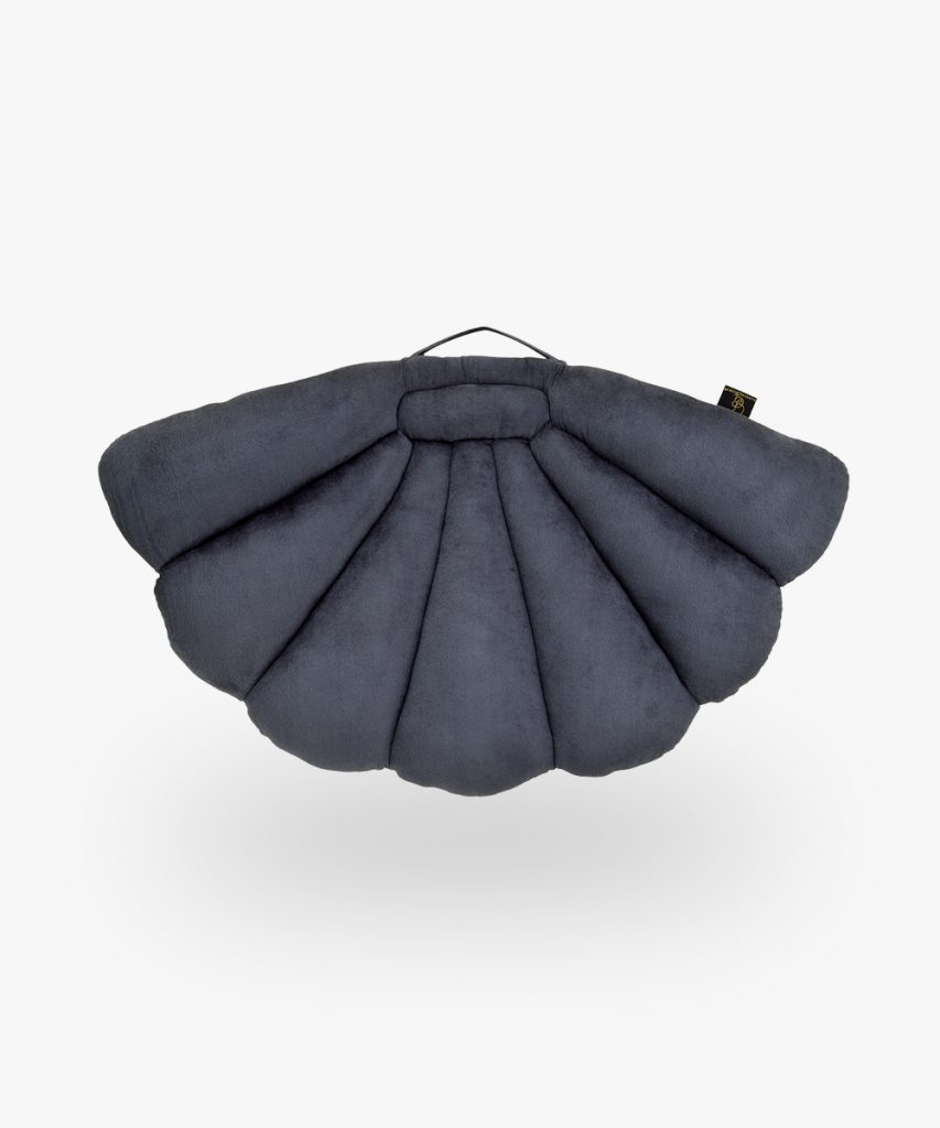 Black Shell Cushion - Garden Glory