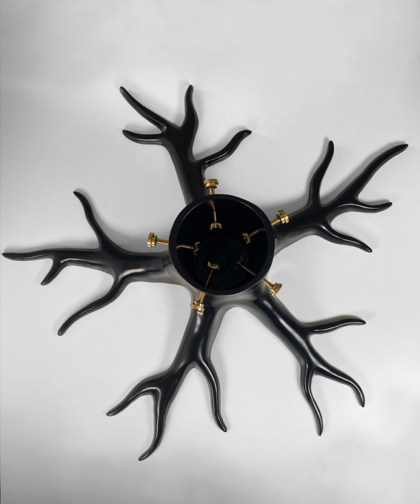 X-large Christmas Tree Stand "The Root" - Black - Garden Glory