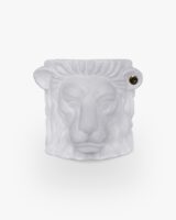 White Lion Pot Small - Garden Glory - made of terracotta