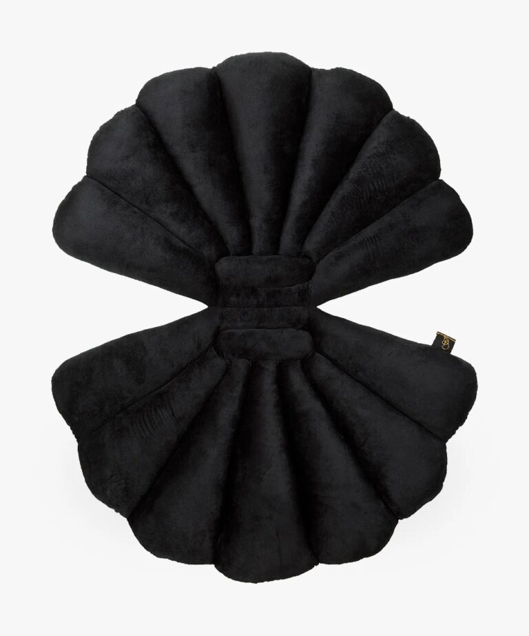 Black Shell Cushion - Garden Glory
