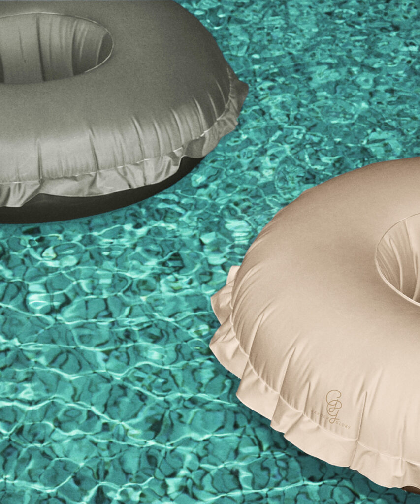 Canvas Couture Pool Float Eucalyptus - Garden Glory
